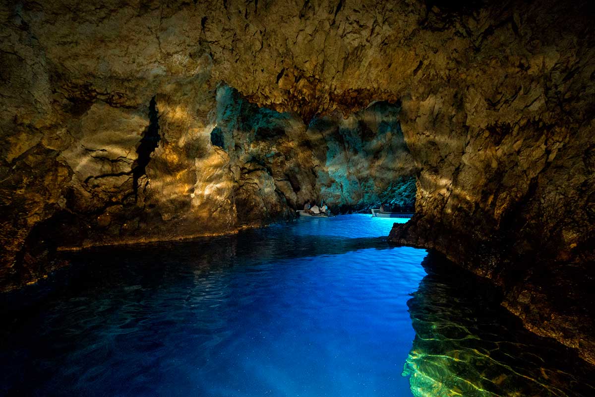 Visit Blue Cave on island Bisevo on Sugaman's Blue Cave and Hvar tour ...